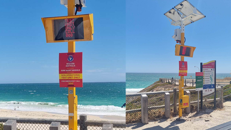 First Surf Alert Module to be installed at Claytons Beach for trialling ...